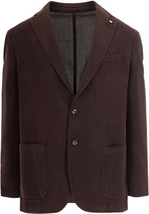 Lubiam Homme, Vestes, Brun, Taille: 5XL Blazers