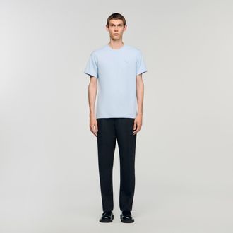 Sandro T-shirt &agrave; patch caur
