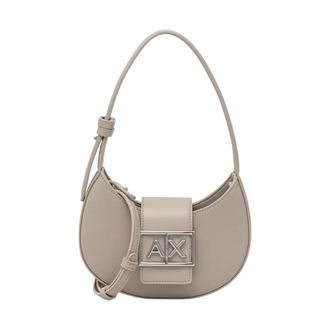 A|X Armani Exchange Mini sac hobo - Femme - Sacs - Beige - Taille: ONE Size