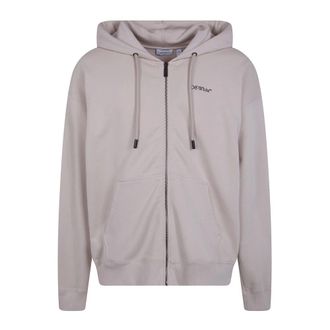Off-white Skate Half Arrow Zip Hoodie - - Sweatshirts & Hoodies - Herren - Grau - M