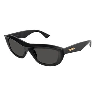 Bottega Veneta Lunettes de soleil carr&eacute;es - unisex - Accessoires - Noir - Taille: 54 MM