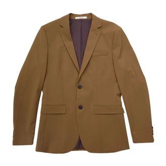 Selected Slim Flex Ermine Blazer - Homme - Vestes - Brun - Taille: XL