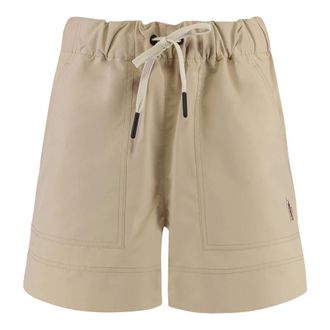 Moncler Femme, Shorts, Beige, Taille: 38 FR Techno Fabric Shorts
