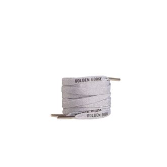 Golden Goose Femme, Accessoires, Gris, Taille: 120 CM Lurex Laces