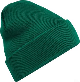 Beechfield B45R Recycled Original Cuffed Beanie - Bottle Green
