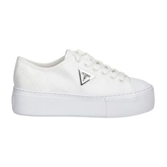 Guess Femme, Chaussures, Blanc, Taille: 41 EU Joezi2 Baskets