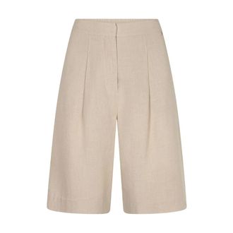 Ibana Femme, Shorts, Beige, Taille: 36 FR Sarika Bermuda Short