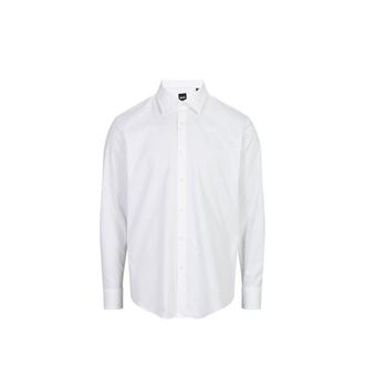 HUGO BOSS Chemise manches longues en rati&egrave;re de coton