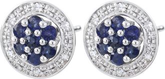 Edenly Ohrstecker Isalia - Saphir