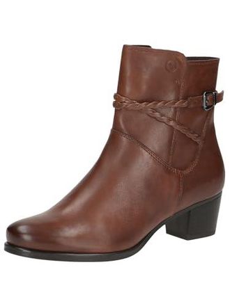 Caprice Bottines &agrave; Talon pour Femme 9-25309-43, Cognac Nappa, 40 EU