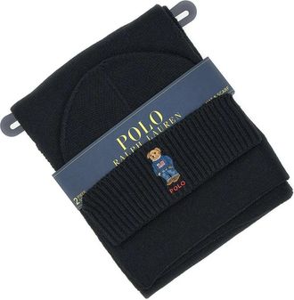 Ralph Lauren Tücher & Schals - Polo Scarfs Black - Gr. unisize - in Schwarz - für Damen