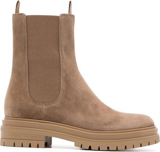 Gianvito Rossi Femme, Chaussures, Brun, Taille: 39 EU Chester - Bottines