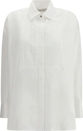 Golden Goose Femme, Blouses et Chemises, Blanc, Taille: 38 FR Chemise oversize en popeline de coton
