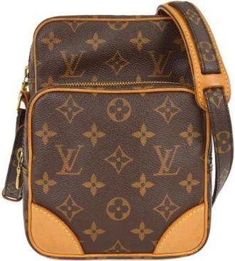 Louis Vuitton unisex, Pre-owned, Brun, Taille: ONE Size Sac bandouli&egrave;re en toile Pre-owned