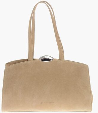 Benedetta Bruzziches Suede SERENA Shoulder Bag Gr&ouml;&szlig;e Unica
