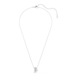 Swarovski Femme, Accessoires, Gris, Taille: ONE Size Collier avec Pendentif
