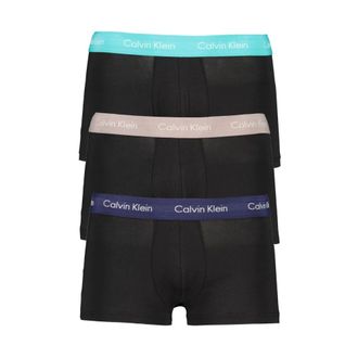 Calvin Klein Homme, Sous-vêtements, Multicolore, Taille: S Boxers en Coton Noir Lot