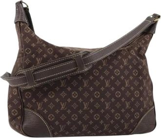 Louis Vuitton Sac bandouli&egrave;re vintage pr&eacute;-poss&eacute;d&eacute; - Femme - Pre-owned - Brun - Taille: ONE Size
