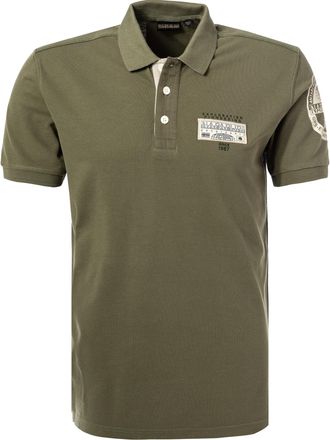 Napapijri Herren Polo-Shirt grün