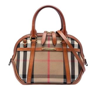 Burberry Sac &agrave; main Pre-owned Bridle Orchard - Femme - Pre-owned - Brun - Taille: ONE Size