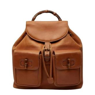 Gucci Pre-owned Vintage Rucksack - - Pre-owned - Damen - Braun - ONE SIZE