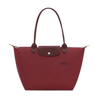 Longchamp Sac cabas Le Pliage Green M - Femme - Sacs - Rouge - Taille: ONE Size
