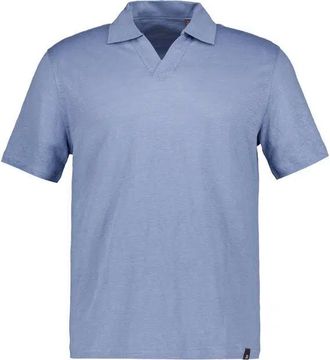 Boggi Milano Herren Polo-Shirt blau