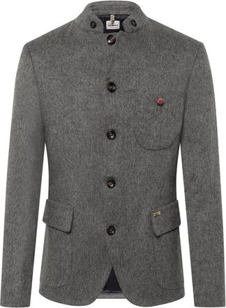 Luis Trenker Traditioneller Lodenjanker aus Schurwolle in