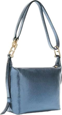 Furla Femme, Sacs, Bleu, Taille: ONE Size Tonie M Hobo