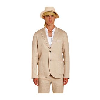 Mason's Da Vinci Blazer - - Jackets - Herren - Beige - XL