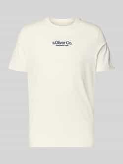 s.Oliver Red Label Regular Fit T-Shirt aus reiner Baumwolle