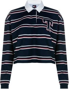 Tommy Hilfiger Polo manches longues &agrave; rayures