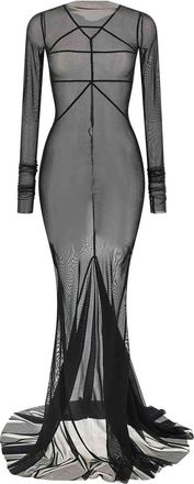Rick Owens Maxikleid - Schwarz