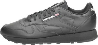 Reebok Homme, Chaussures, Noir, Taille: 41 EU Classic Leather Baskets