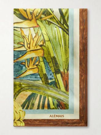 Alemais Foulard En Serge De Soie Imprim&eacute;e Toucan Tango - Multicolore