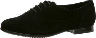 Buffalo London 509-14492 KID SUEDE 114668, Damen, Klassische Halbschuhe, Schwarz (BLACK 01), EU 36