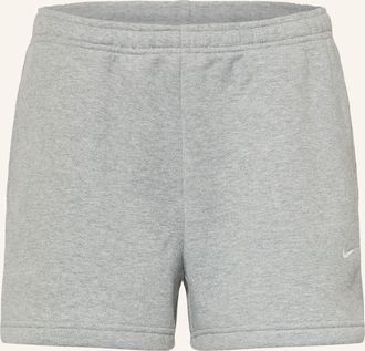 Nike Sweatshorts Studio Fleece grau