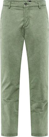 Bomboogie Homme, Pantalons, Vert, Taille: W36 Pantalon chino slim en velours extensible