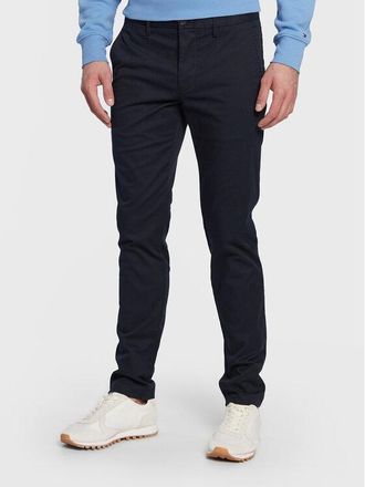 Tommy Hilfiger Chinos Core Bleecker MW0MW28883 Dunkelblau Slim Fit