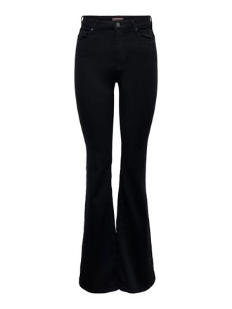 Only Female Schlaghosen-Jeans ONLHELLA Hohe Taille Flared Jeans