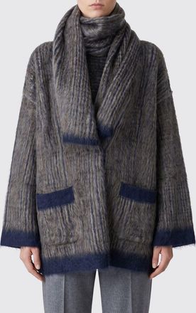 Brunello Cucinelli Wickel-Cardigan aus Mohair und Wolle mit abstraktem Muster