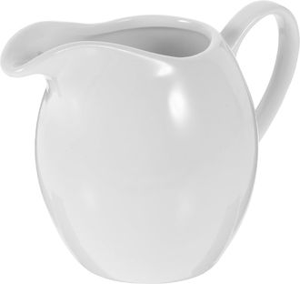 Valiclud Keramik Soßenkännchen mit Tropfstopp Ausgießer Hitzebeständig und Bruchsicher für Milch Steaksoße und Dressing Eleganter Küchenkrug für Western Food u