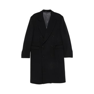 Lardini Zweireihiger Mantel - - Coats - Herren - Schwarzk - 2XL