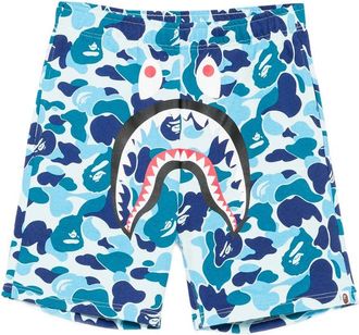 A Bathing Ape Shark ABC Camo Shorts