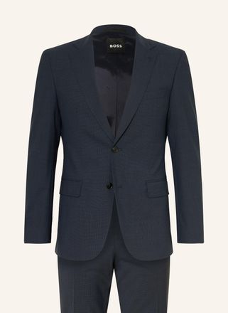 HUGO BOSS Anzug Huge Slim Fit blau