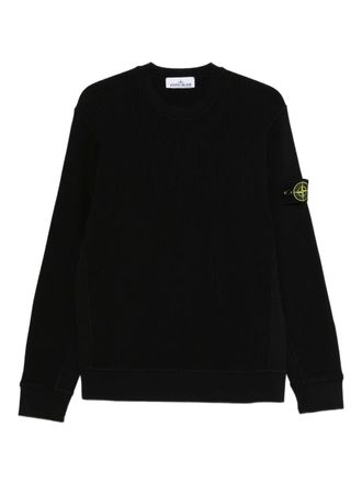 Stone Island crew-neck sweatshirt - Noir