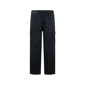 Roberto Cavalli Pantalon Cargo - Femme - Pantalons - Bleu - Taille: 44 FR