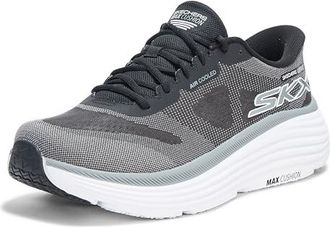 Skechers Baskets Mains-Libres pour Homme Max Cushioning Endeavour-Exciton, Noir, 42.5 EU