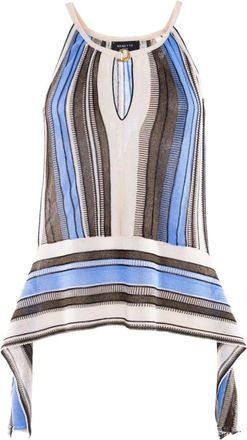 Nenette Femme, Tops, Multicolore, Taille: 38 FR Top en maille de viscose m&eacute;lang&eacute;e &agrave; du lurex