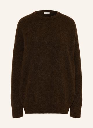 American Vintage American Vintage Oversized-Pullover Vitow Mit Alpaka braun